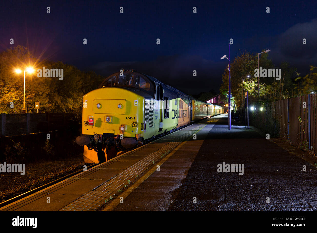 The network rail plain line recognition train at Windermere after the ...