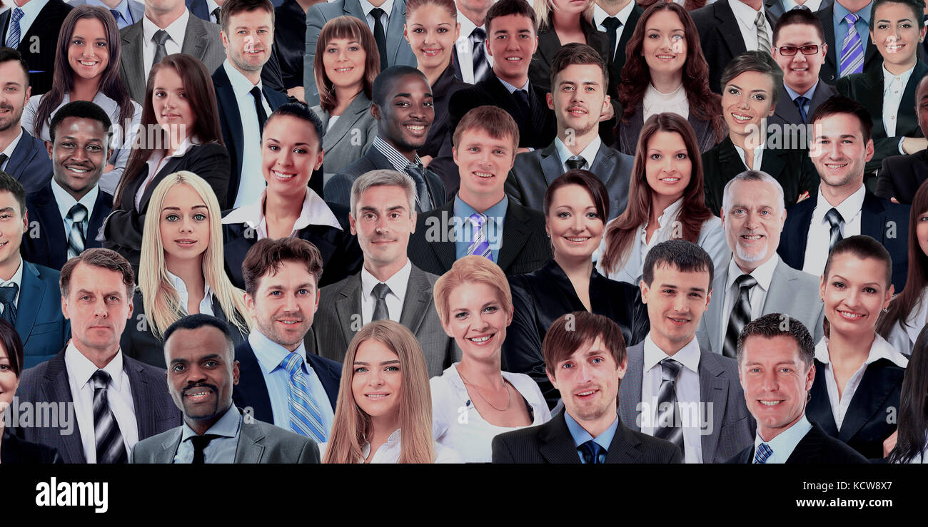 Collage of many different human faces Stock Photo - Alamy
