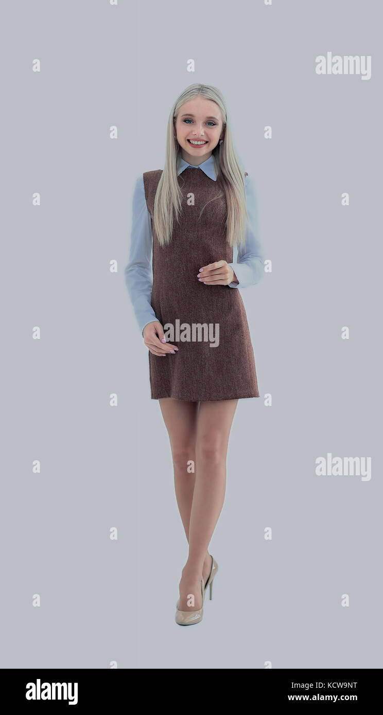 Average woman standing hi-res stock photography and images - Alamy