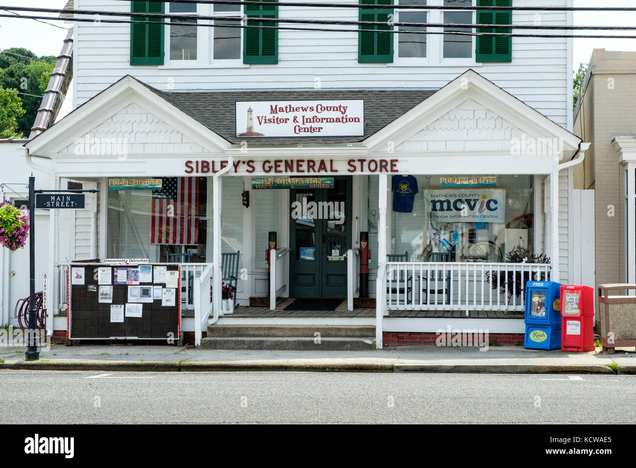 Mathews County Visitor Center, Sibleys General Store, 239 Main Street ...