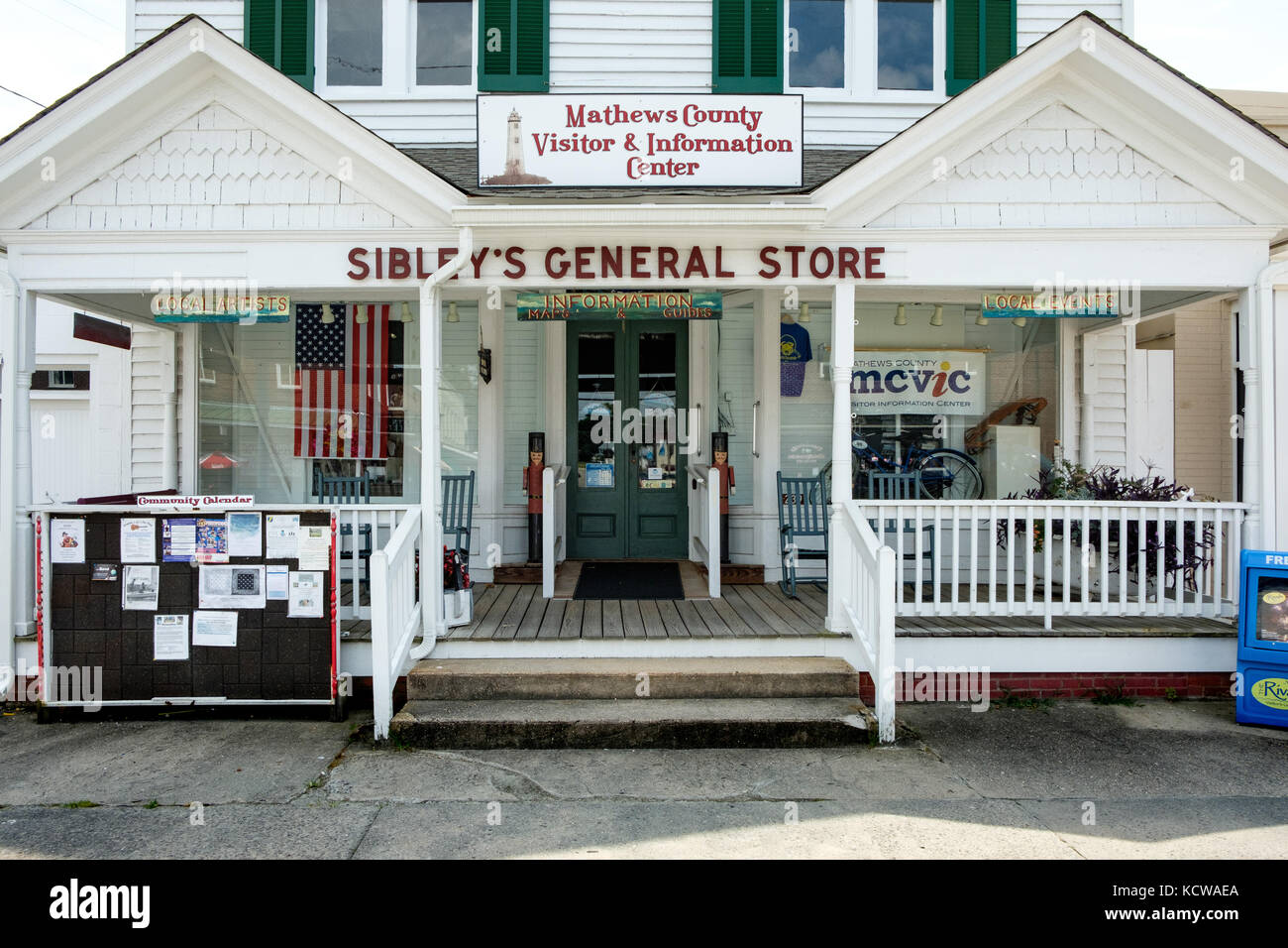 Mathews County Visitor Center, Sibleys General Store, 239 Main Street ...