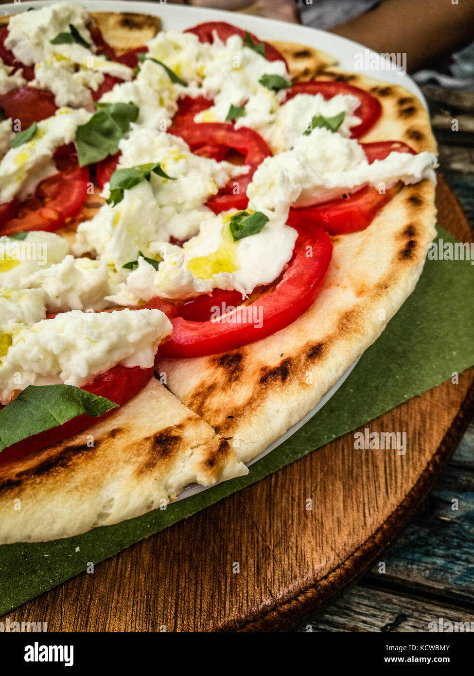 italian wrap piadina Stock Photo - Alamy