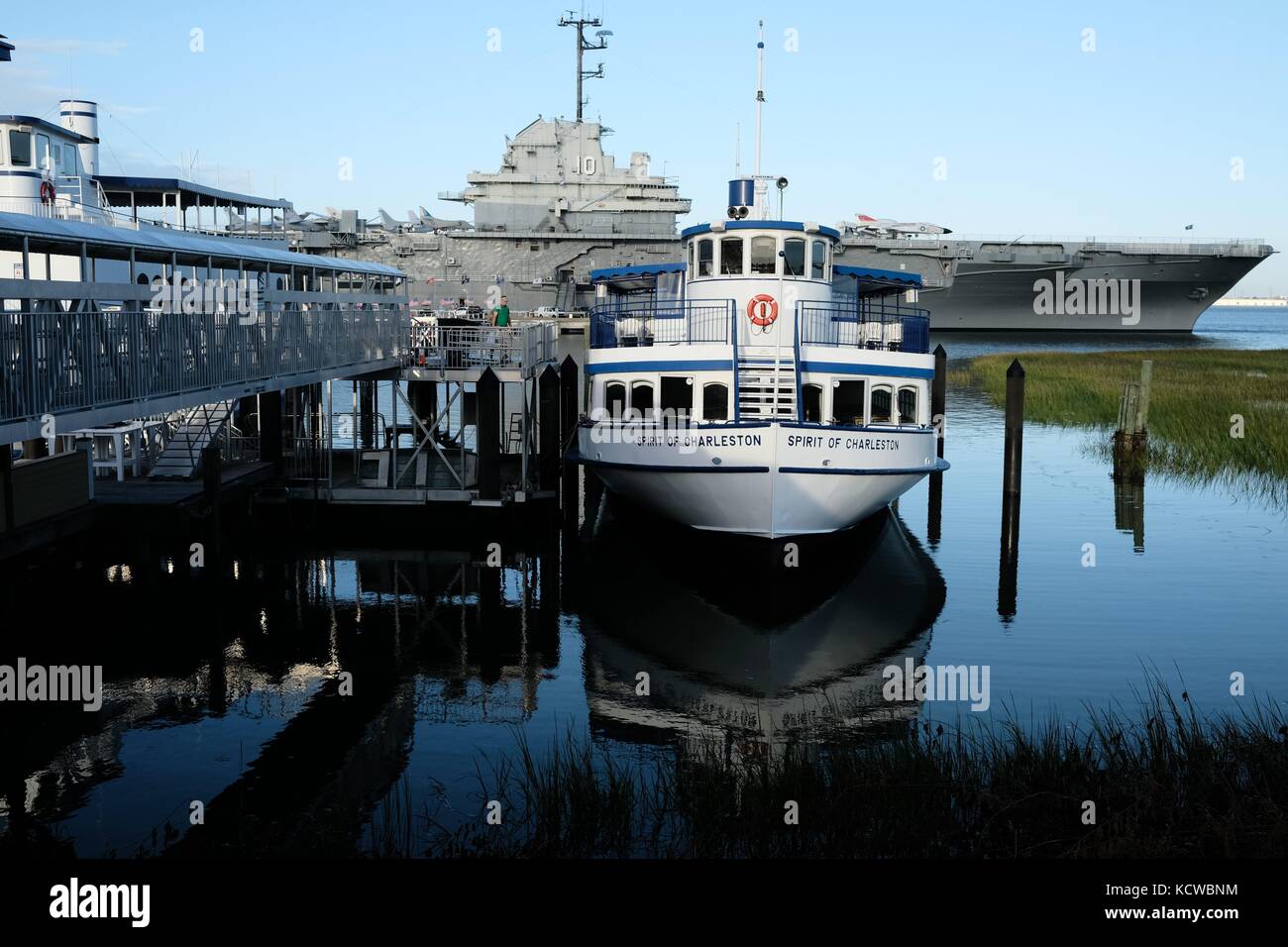 Spirit of Charleston Tourist Boat Stock Photo - Alamy