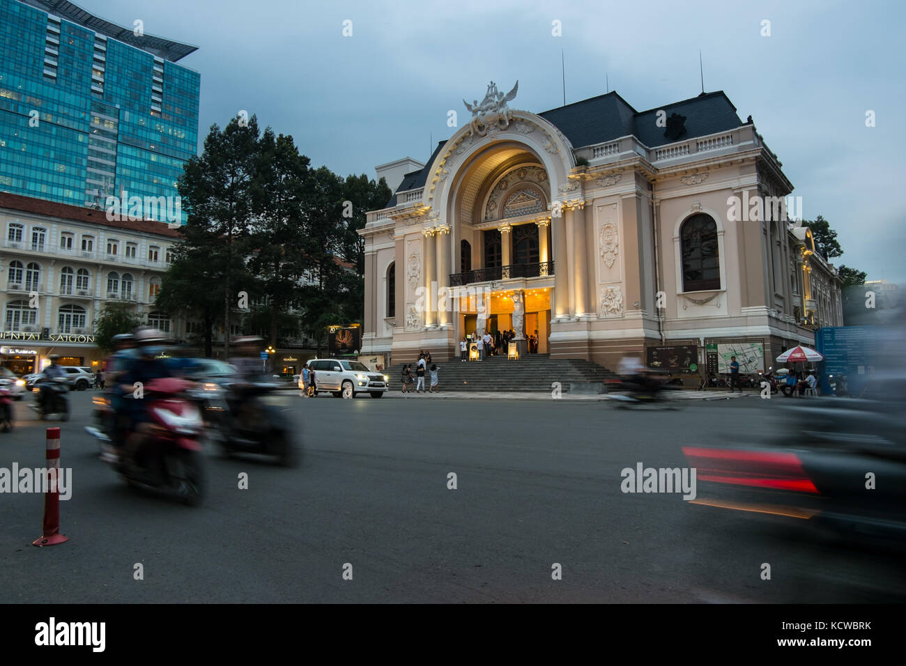 HCMC Opera House Stock Photo - Alamy