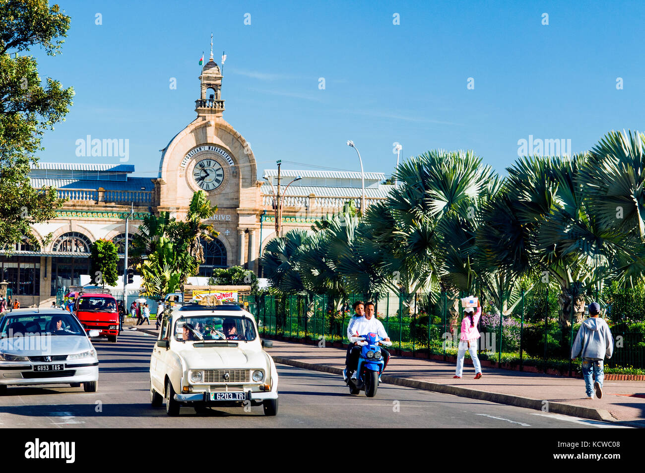 Central Station, Antananarivo, Madagascar Stock Photo - Alamy