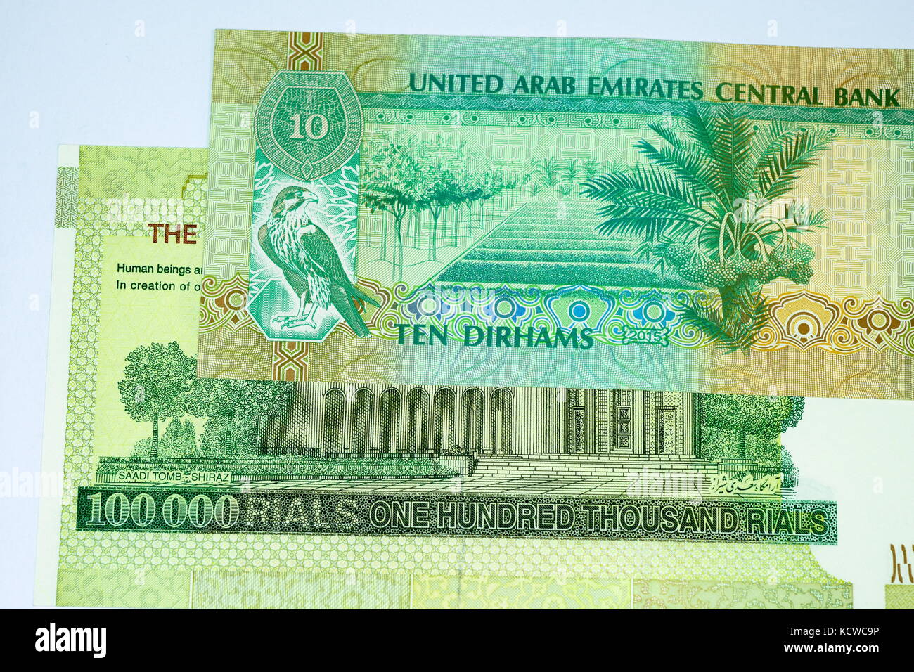 Close up Banknote and Currency Bills and Coins Stock Photo - Alamy