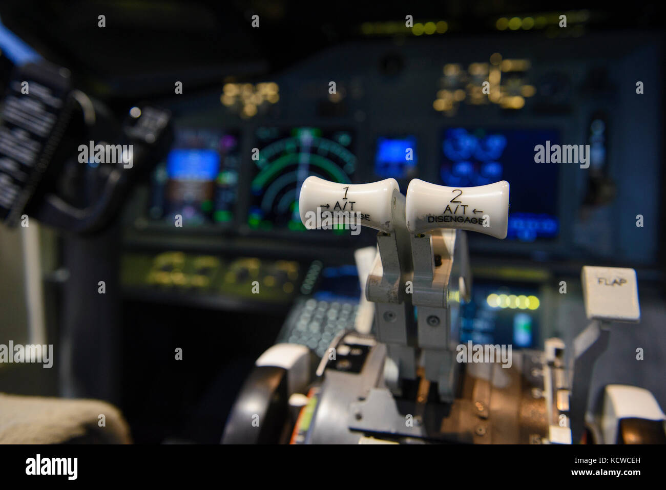 Thrust lever hi-res stock photography and images - Alamy