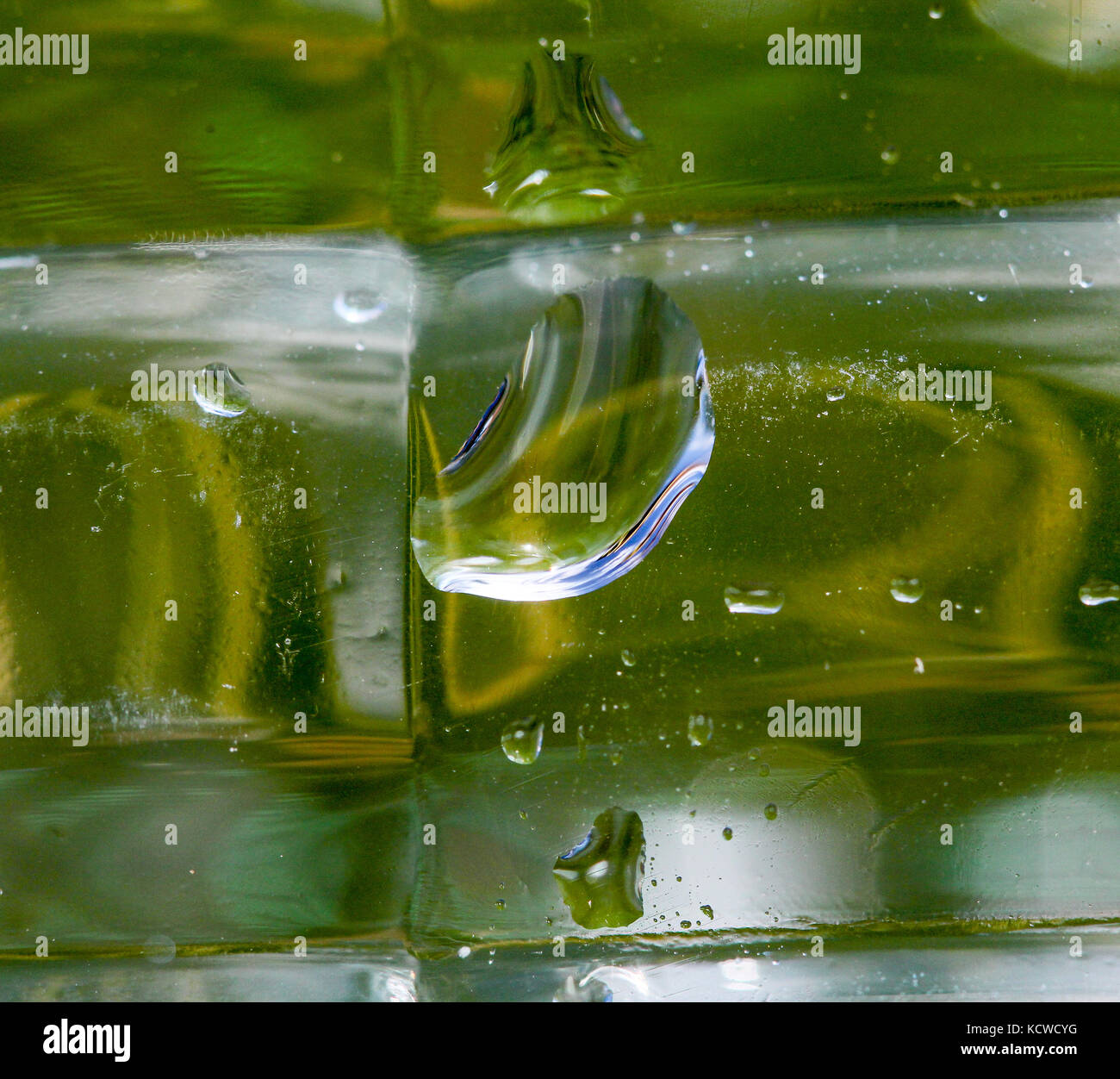 Water drops close up,Abstract background of waterdrop on a plastic ...