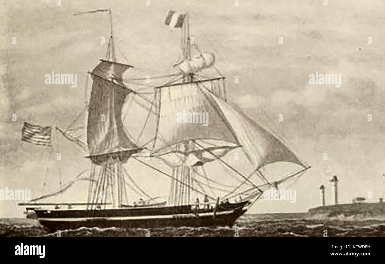 Sailing merchant brig hi-res stock photography and images - Alamy