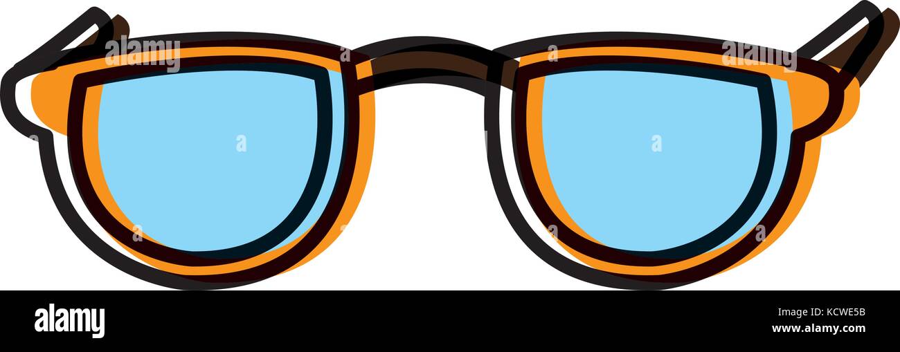 Nerd glasses isolated Stock Vector Image & Art - Alamy