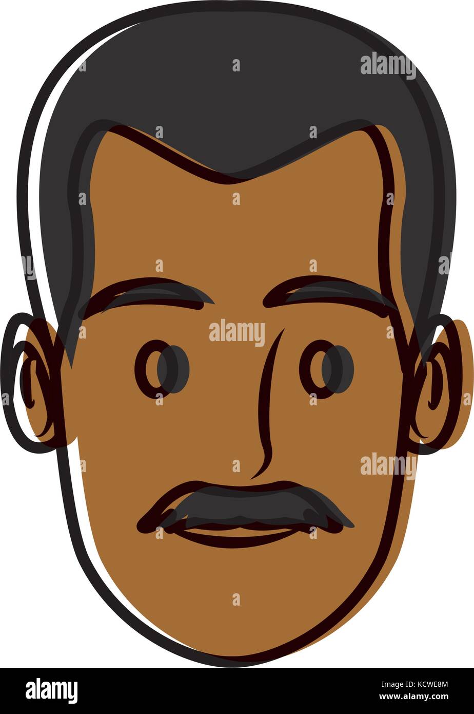 Man face cartoon Stock Vector Image & Art - Alamy