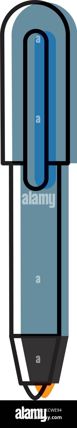Office pen isolated Stock Vector Image & Art - Alamy