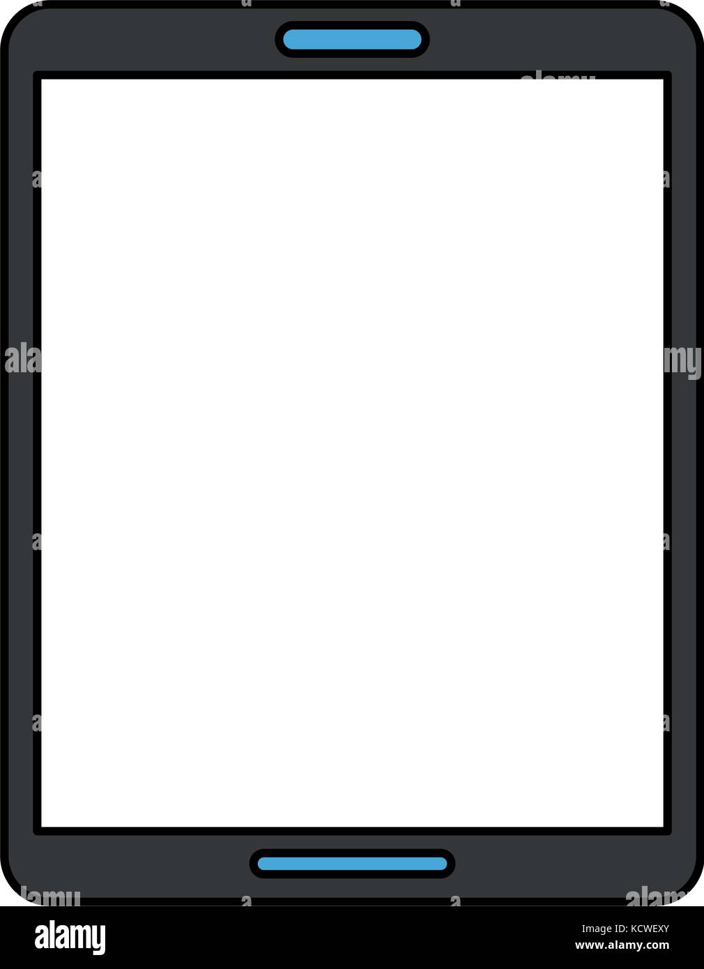 tablet with blank screen icon image Stock Vector Image & Art - Alamy