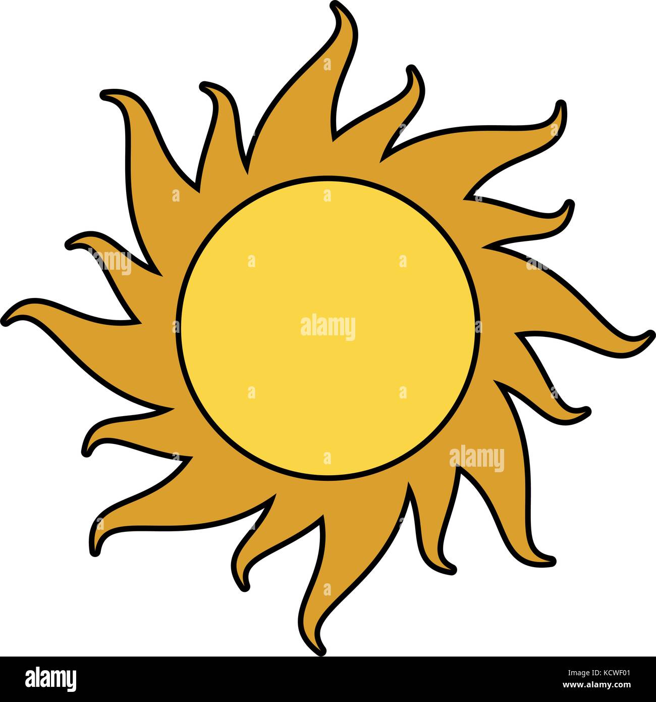 sun cartoon icon image Stock Vector Image & Art - Alamy