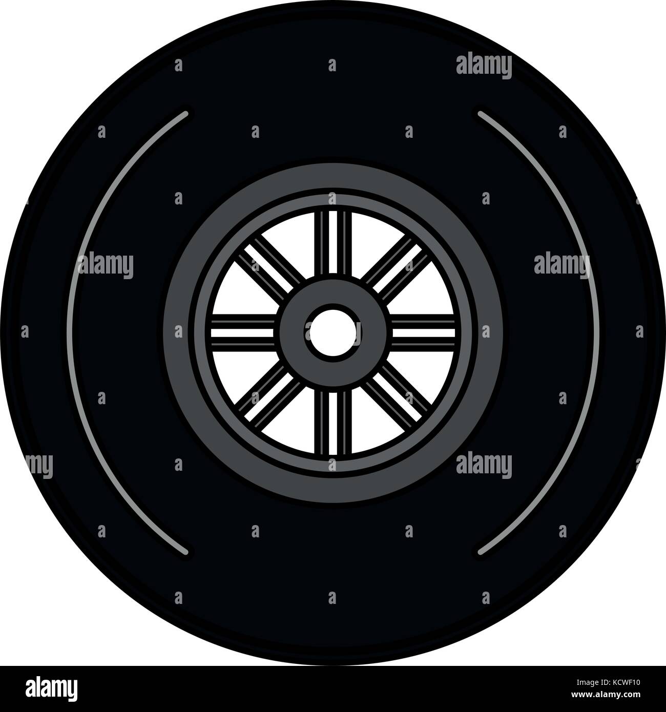 wheel tire icon image Stock Vector Image & Art - Alamy