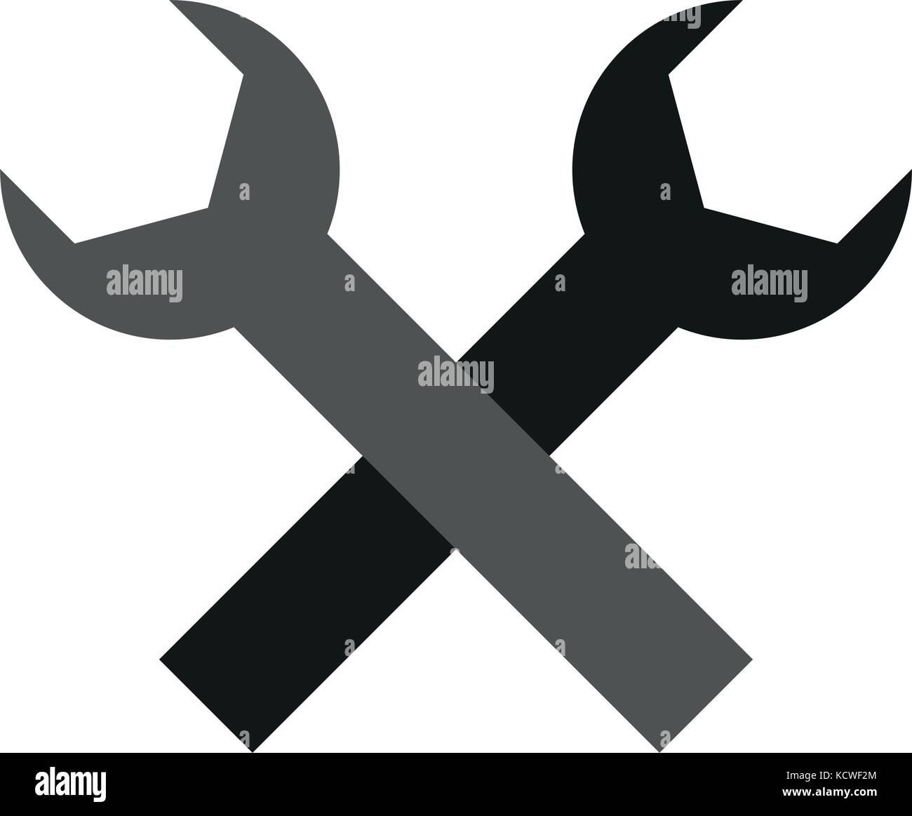 wrench spanner tool icon image Stock Vector Image & Art - Alamy