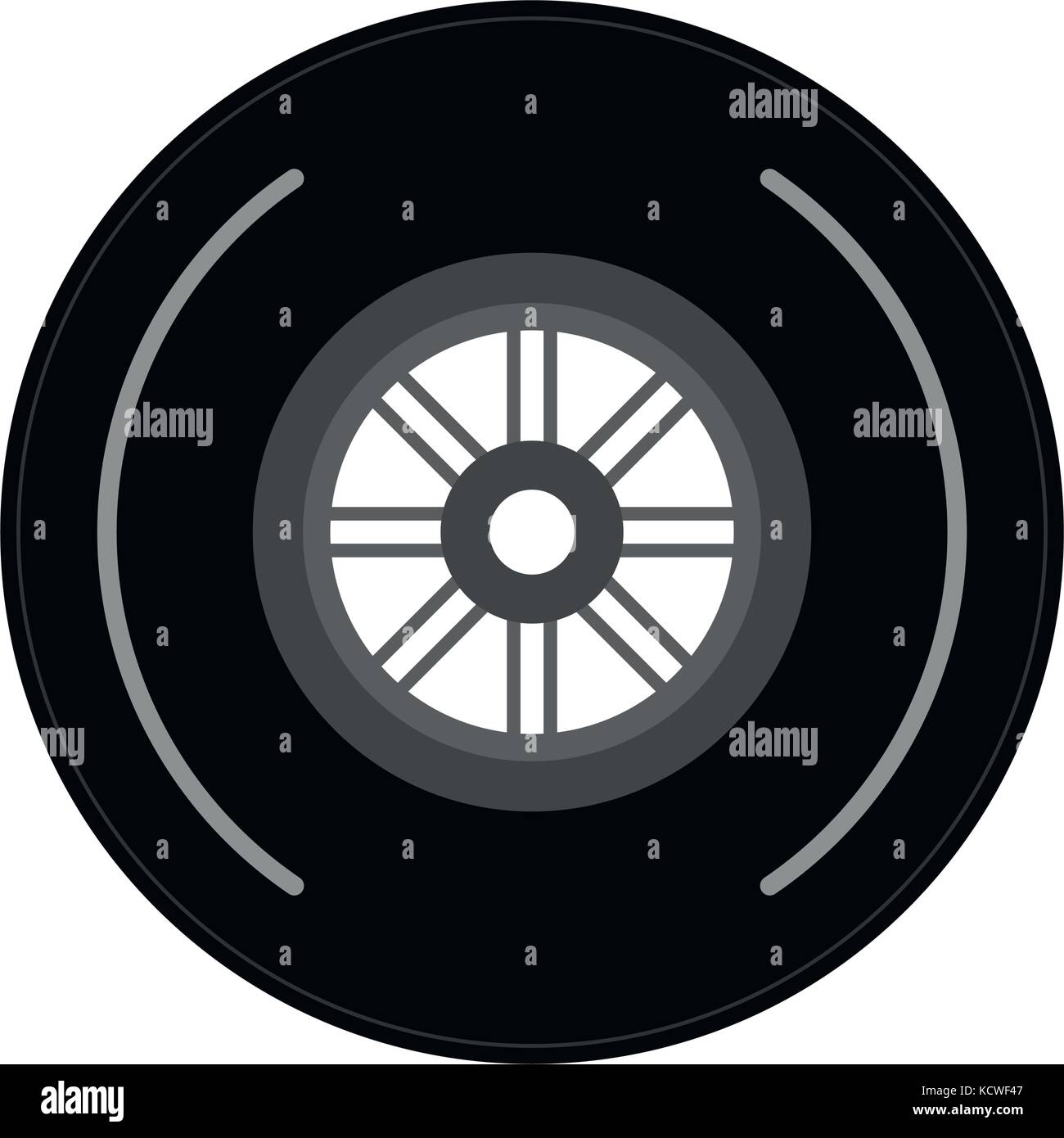 Tire Icon High Resolution Stock Photography and Images - Alamy