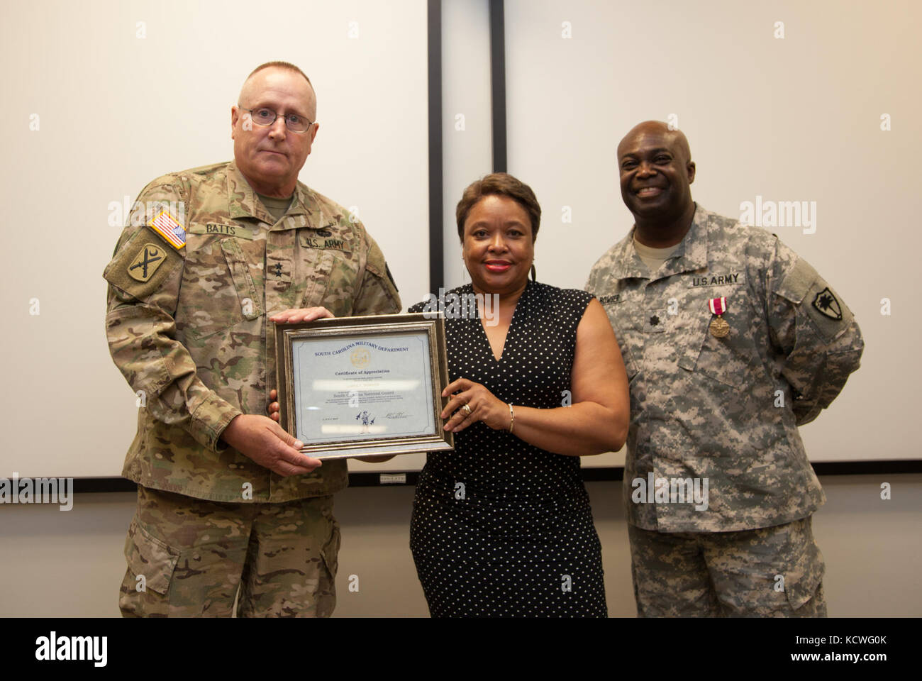 The South Carolina National Guard conducted a retirement ceremony in ...