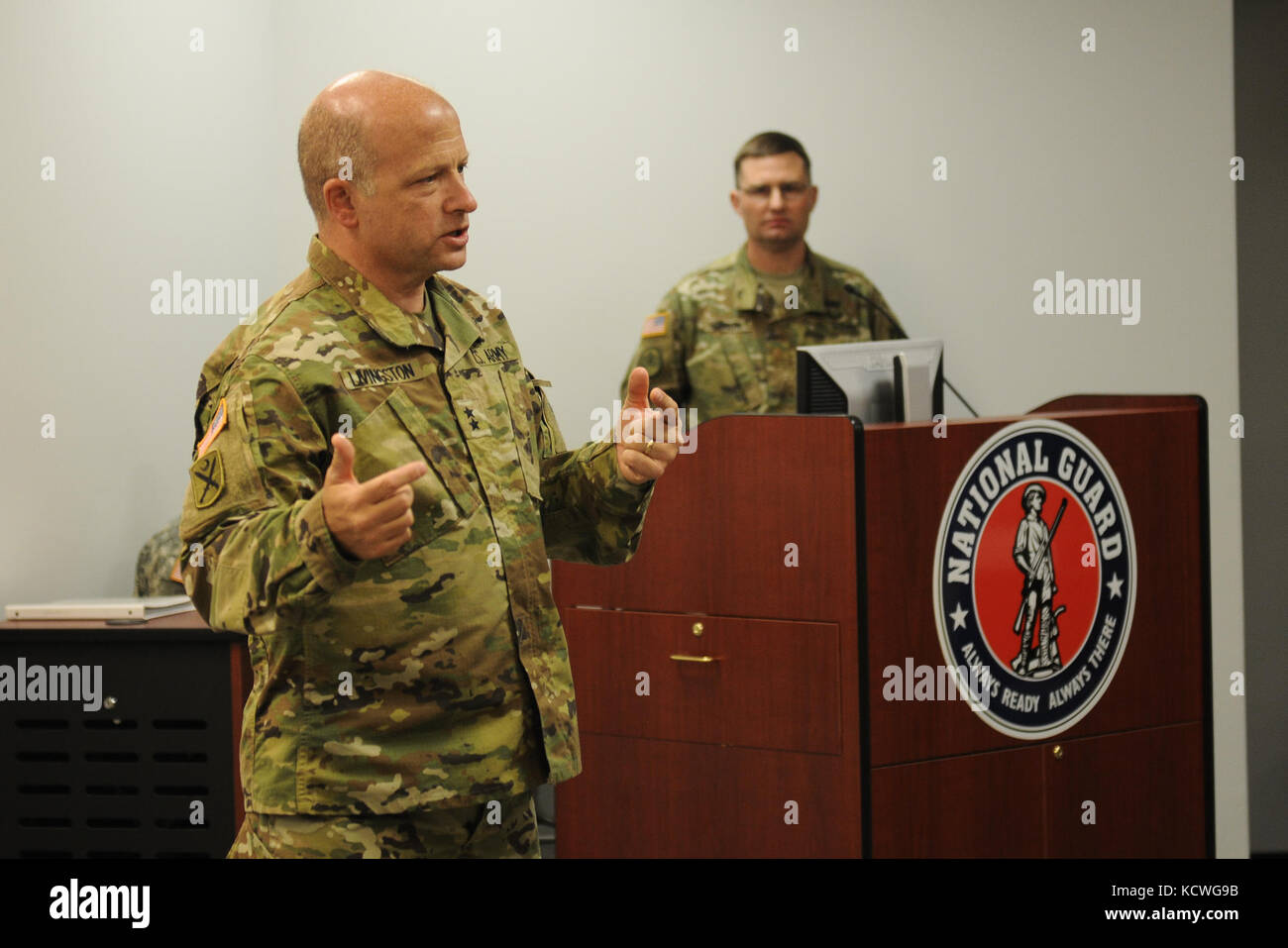 U.S. Army Lt. Col (P) Renita L. Berry, commander of the 218th ...