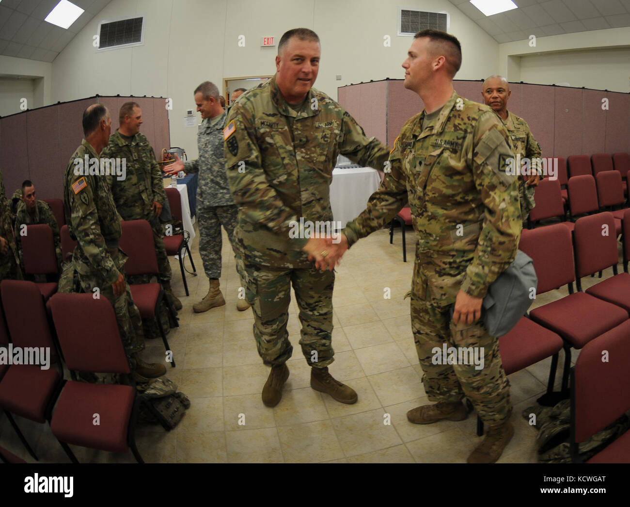 U.S. Army Brig. Gen. Roy Van McCarty, Jr., the Deputy Adjutant General ...