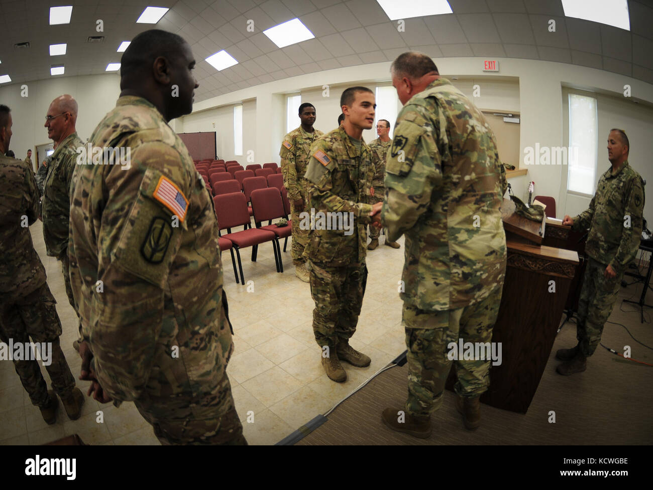 U.S. Army Brig. Gen. Roy Van McCarty, Jr., the Deputy Adjutant General ...