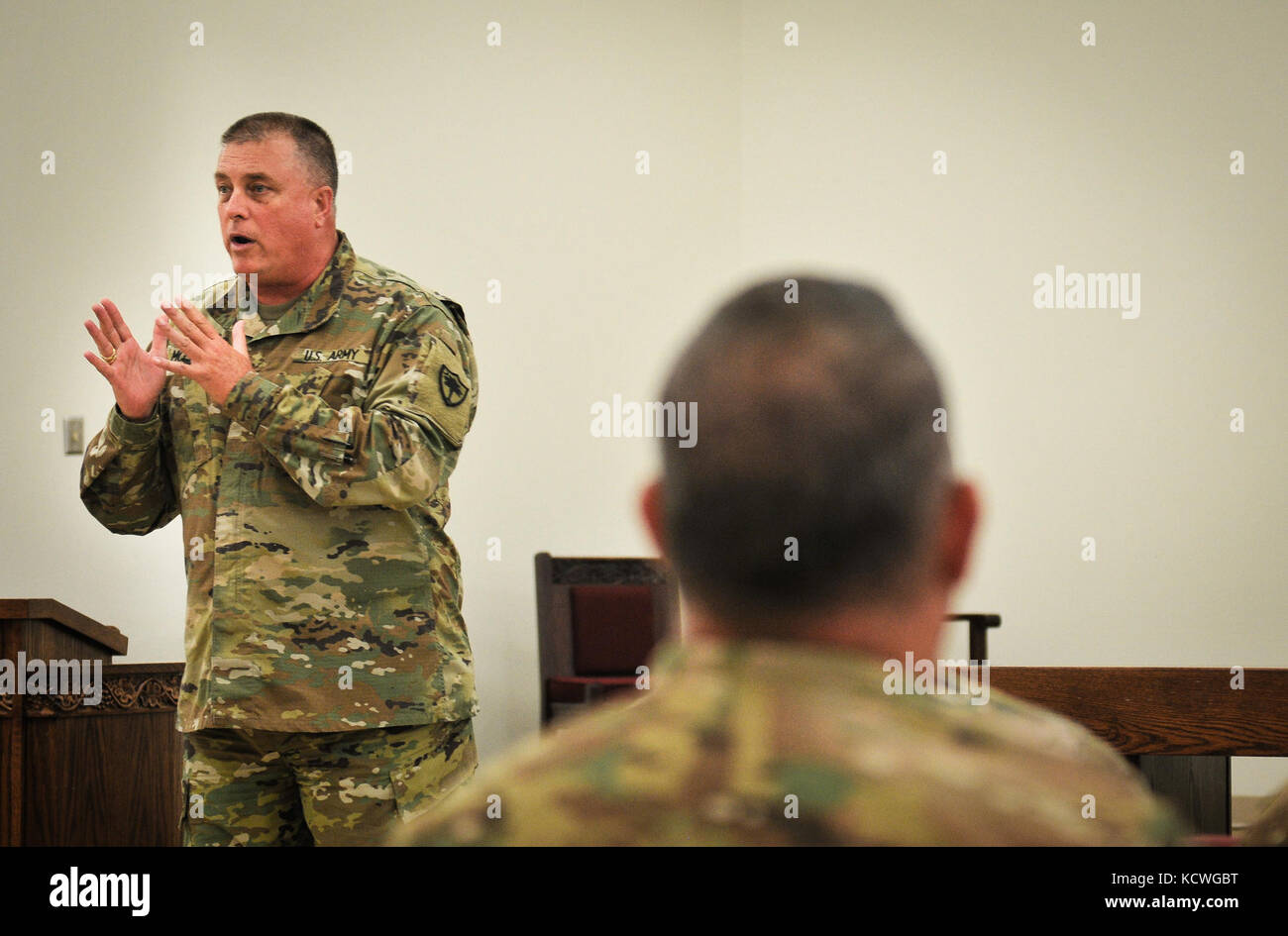 U.S. Army Brig. Gen. Roy Van McCarty, Jr., the Deputy Adjutant General ...