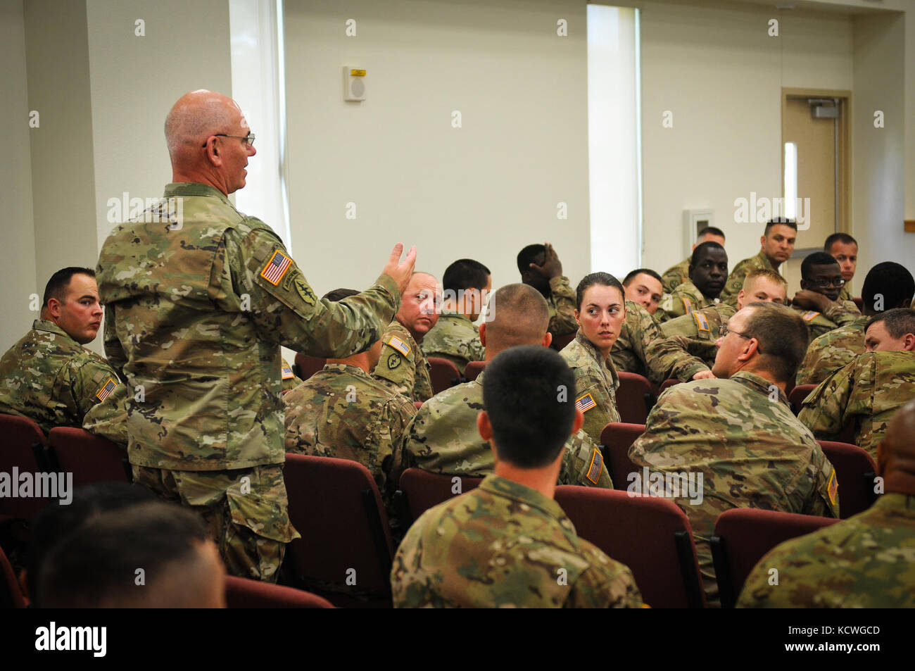U.S. Army Brig. Gen. Roy Van McCarty, Jr., the Deputy Adjutant General ...