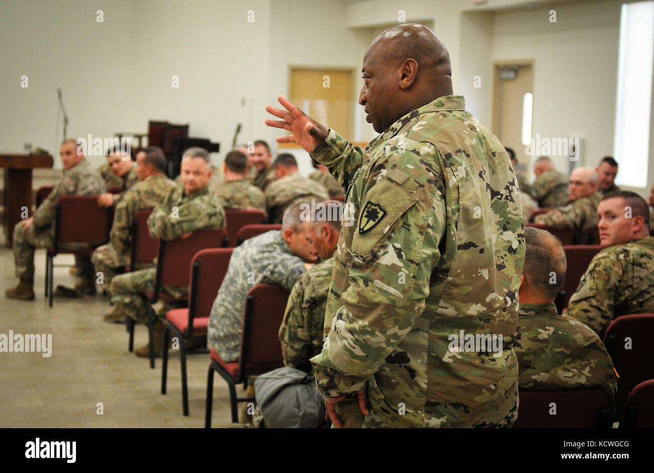 U.S. Army Brig. Gen. Roy Van McCarty, Jr., the Deputy Adjutant General ...