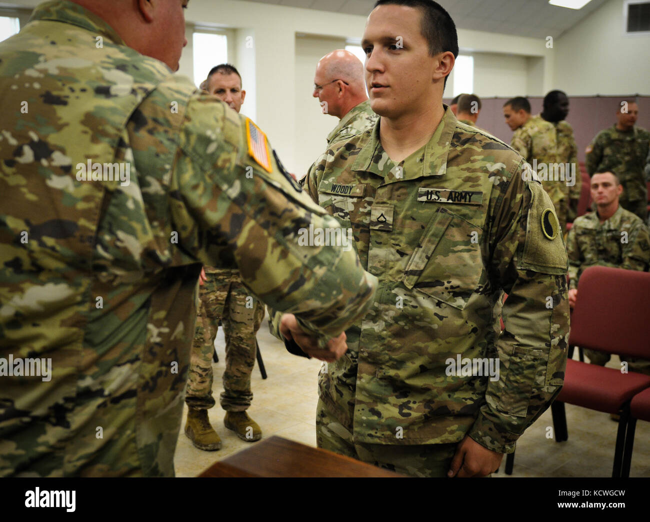 U.S. Army Brig. Gen. Roy Van McCarty, Jr., the Deputy Adjutant General ...