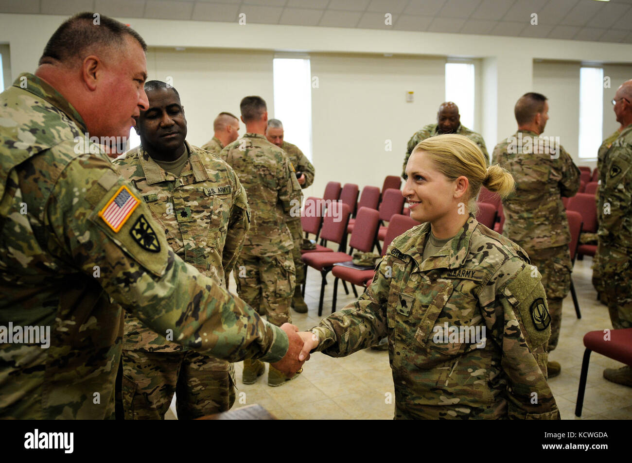 U.S. Army Brig. Gen. Roy Van McCarty, Jr., the Deputy Adjutant General ...