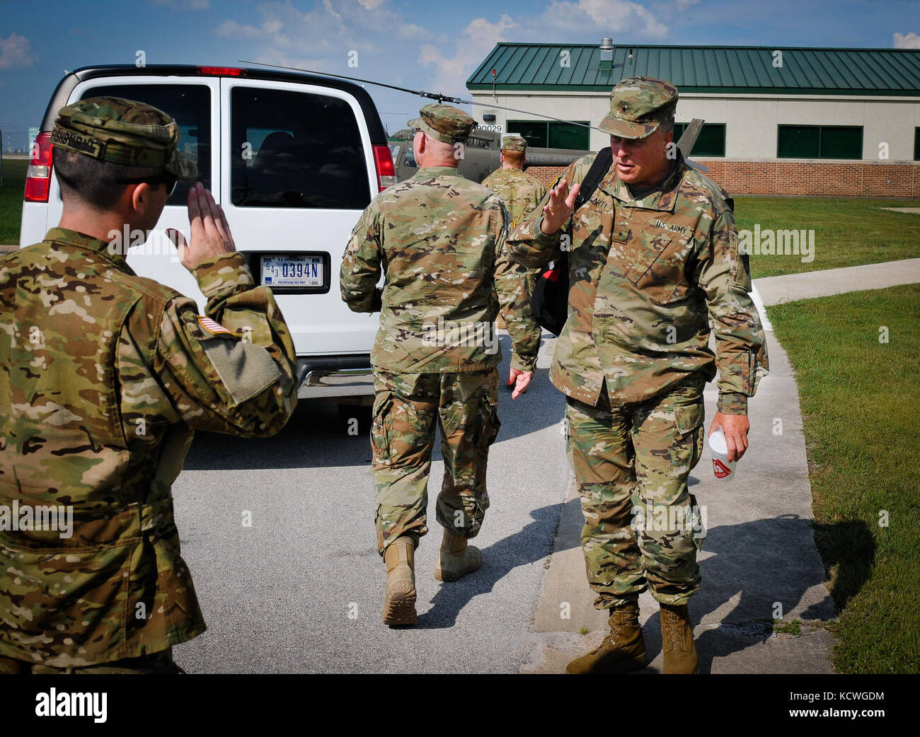 U.S. Army Brig. Gen. Roy Van McCarty, Jr., the Deputy Adjutant General ...