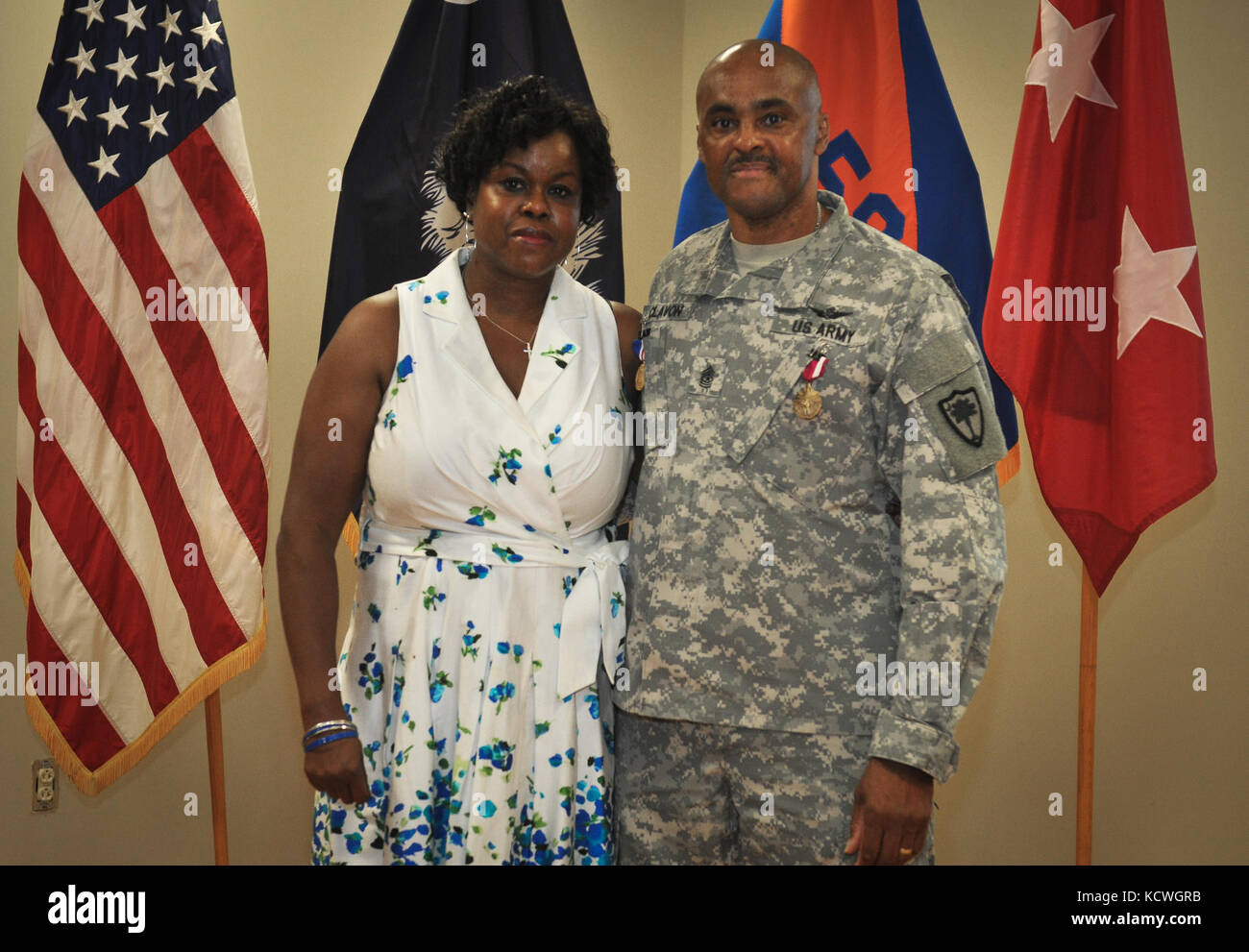 U.S. Army Sgt. Maj. Joe N. Clavon, 351st Aviation Support Battalion ...