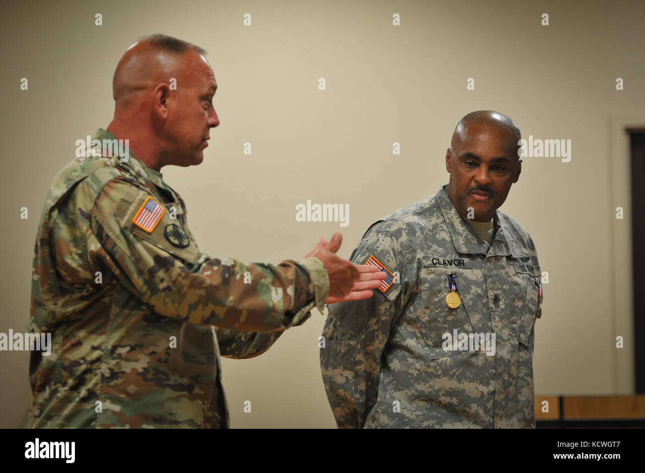 U.S. Army Sgt. Maj. Joe N. Clavon, 351st Aviation Support Battalion ...