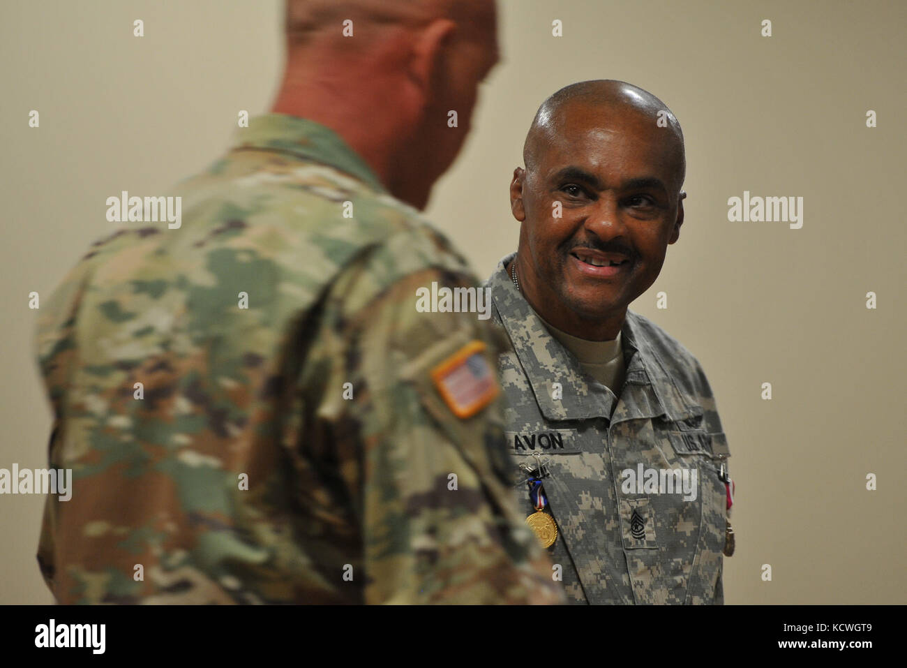 U.S. Army Sgt. Maj. Joe N. Clavon, 351st Aviation Support Battalion ...