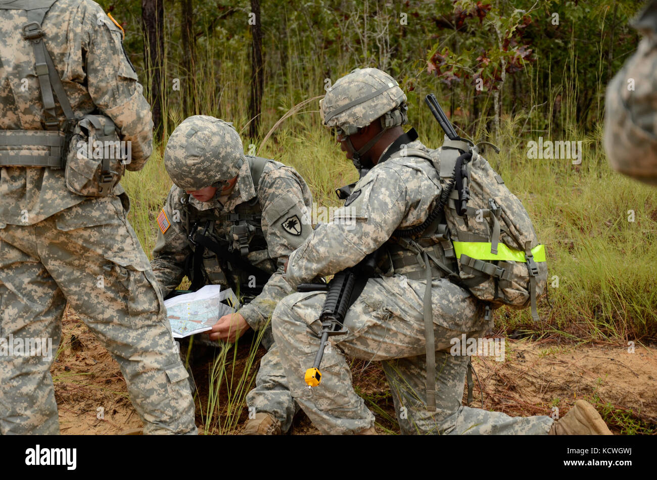 Soldiers with the 131st Military Police Company, 51st Military Police ...