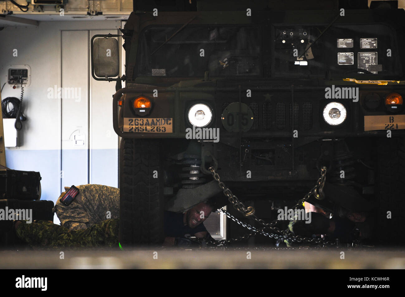 S.C. National Guard Soldiers of the 2-263rd Air Defense Artillery ...