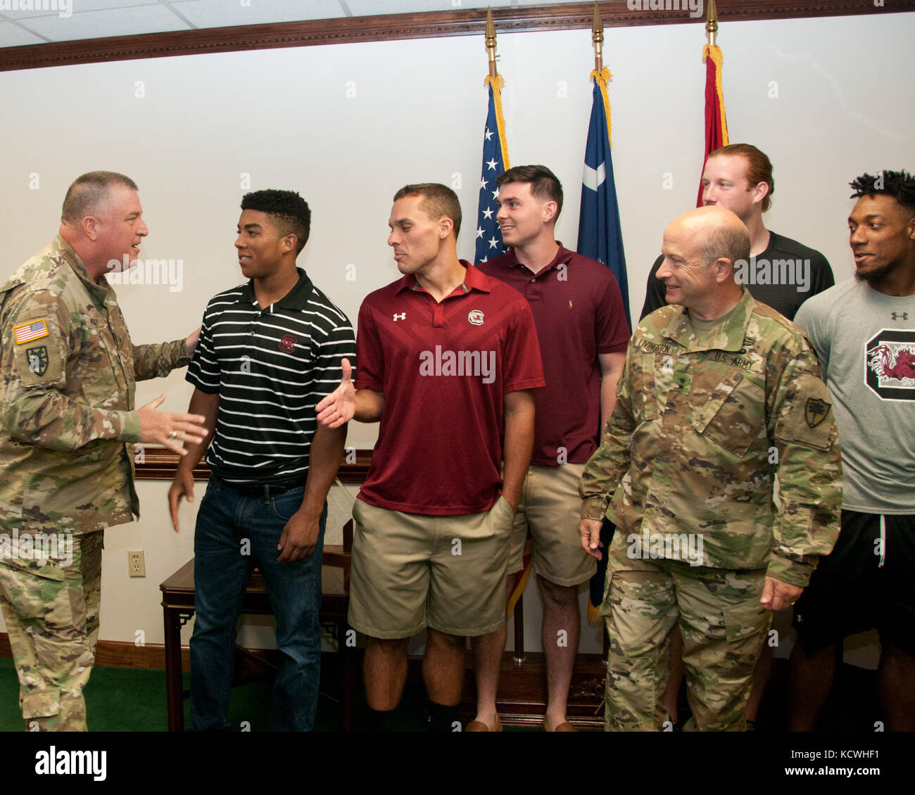 In a friendly display of appreciation between neighbors, members of the ...