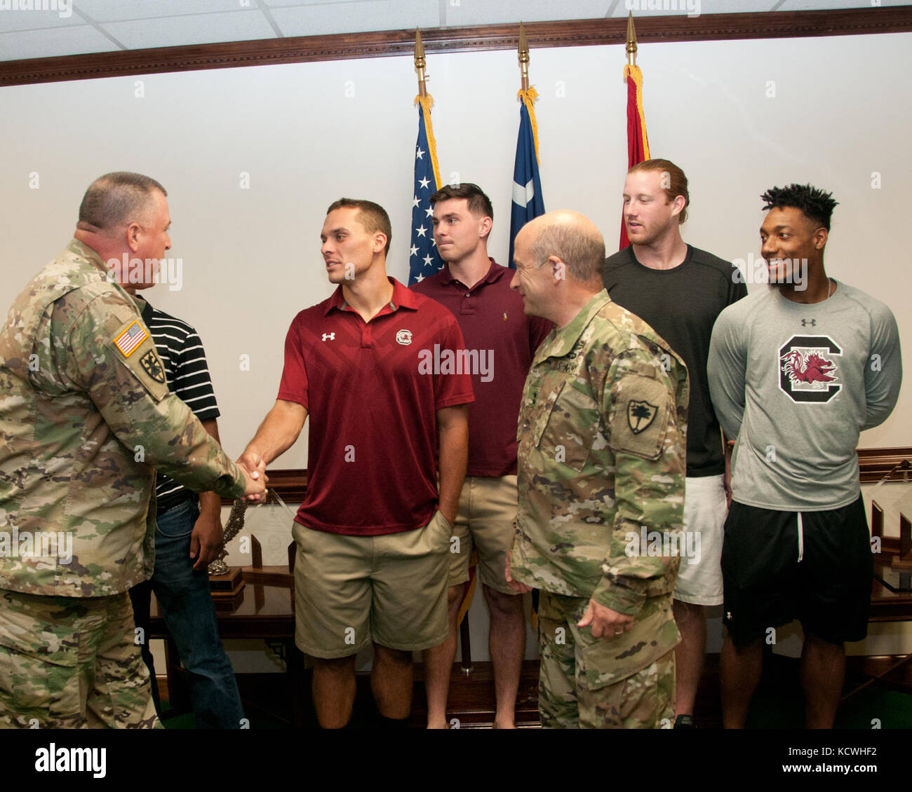 In a friendly display of appreciation between neighbors, members of the ...