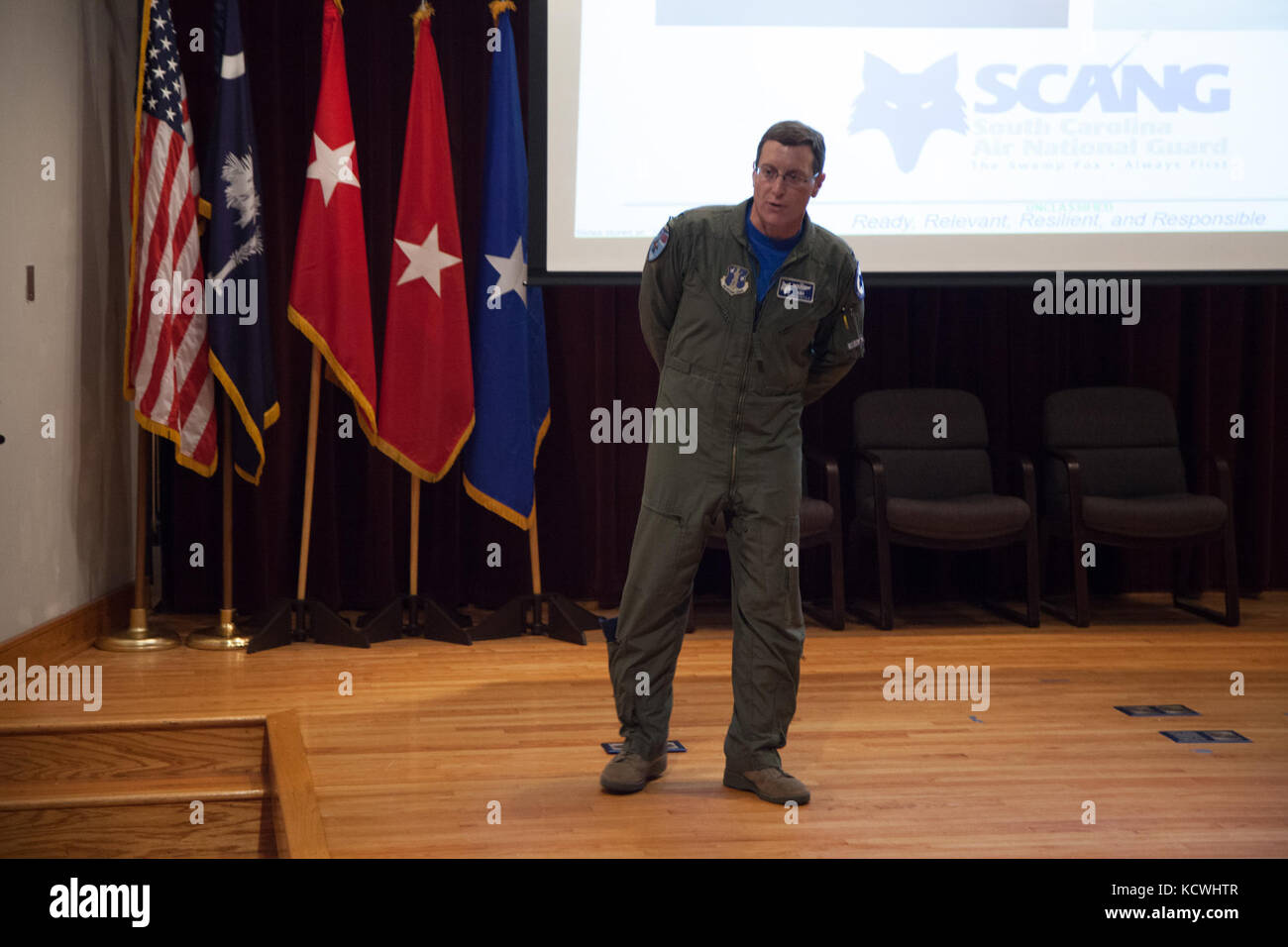 U.S. Air Force Col. Nicholas Gentile, 169th Fighter Wing commander ...
