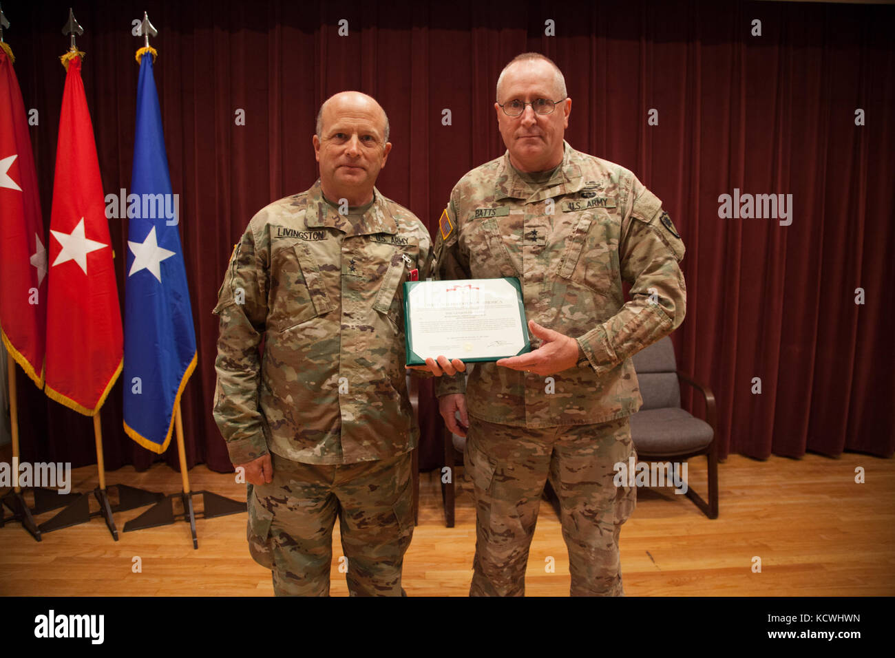 U.S. Army Maj. Gen. Robert E. Livingston, Jr., Adjutant General for ...