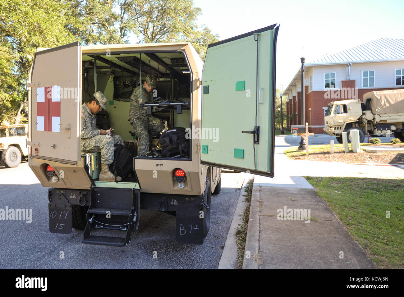 SC National Guard Hurricane Matthew Emergency Response Stock Photo - Alamy