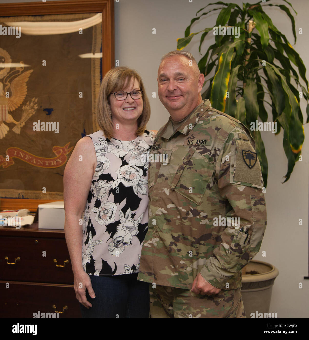 U.S. Army Lt. Col. Marion R. Collins, South Carolina Army National ...