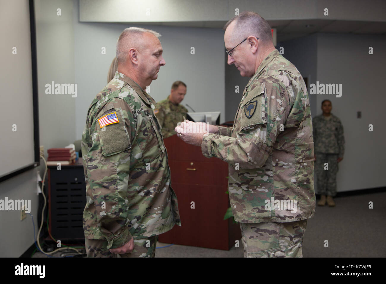 U.S. Army Lt. Col. Marion R. Collins, South Carolina Army National ...