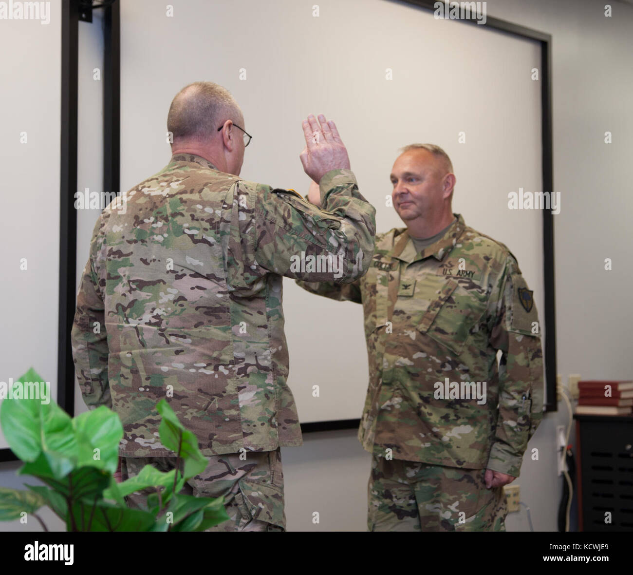 U.S. Army Lt. Col. Marion R. Collins, South Carolina Army National ...