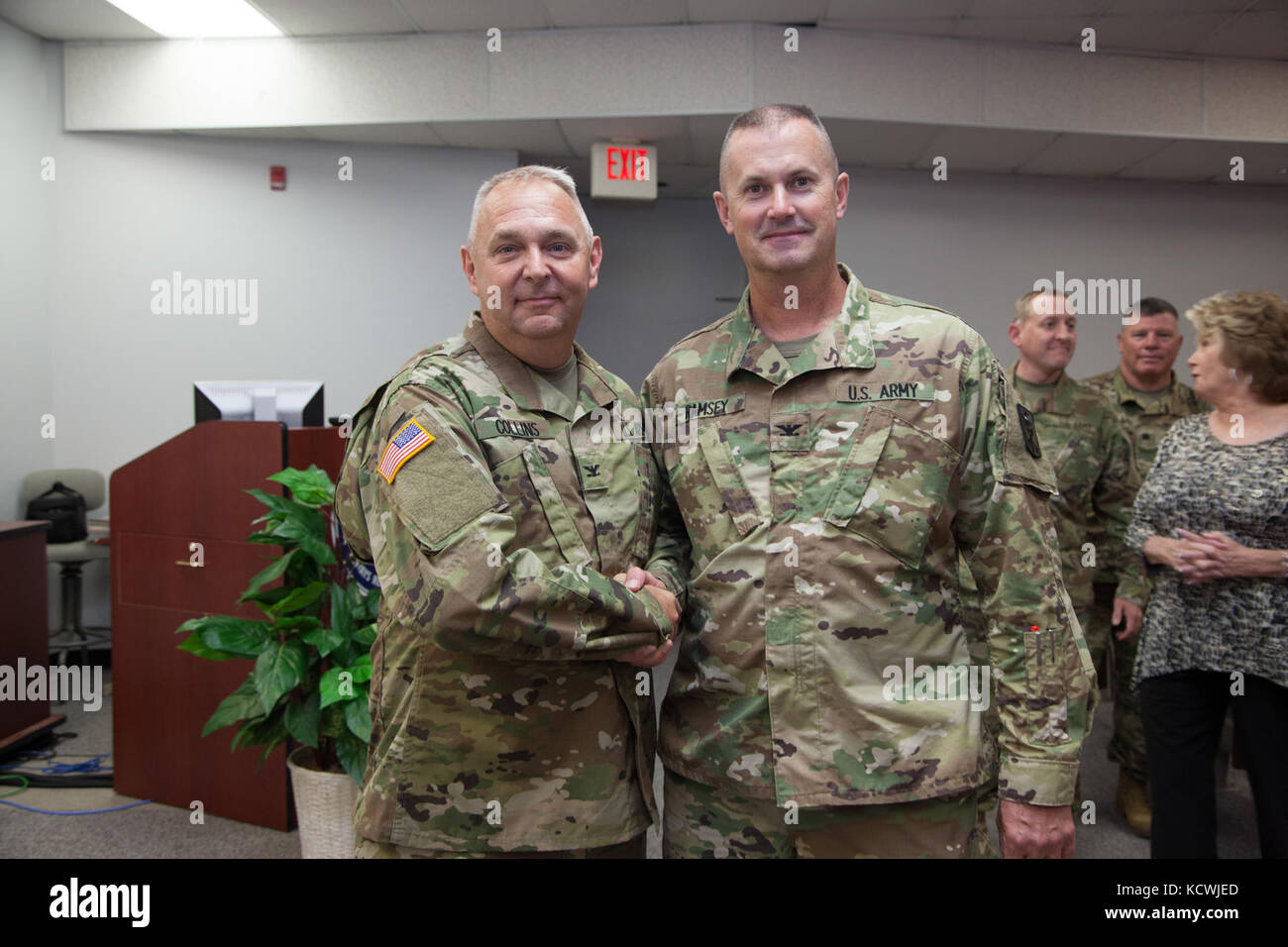 U.S. Army Lt. Col. Marion R. Collins, South Carolina Army National ...