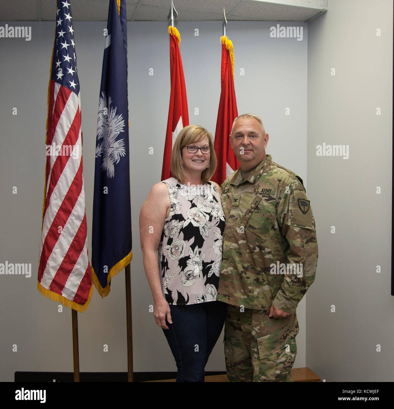 U.S. Army Lt. Col. Marion R. Collins, South Carolina Army National ...
