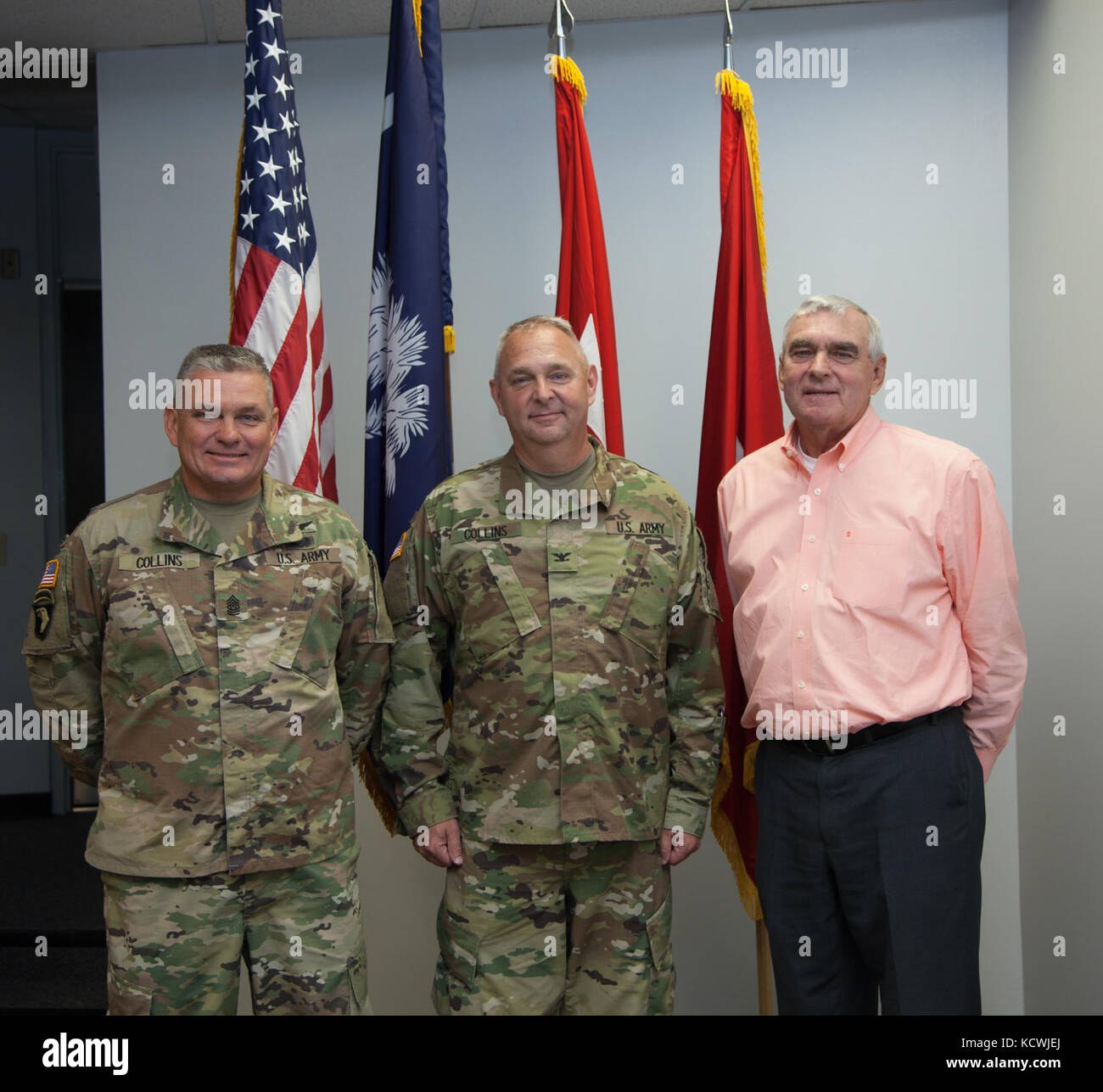 U.S. Army Lt. Col. Marion R. Collins, South Carolina Army National ...