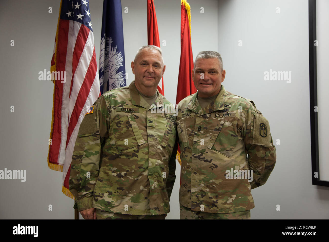 U.S. Army Lt. Col. Marion R. Collins, South Carolina Army National ...