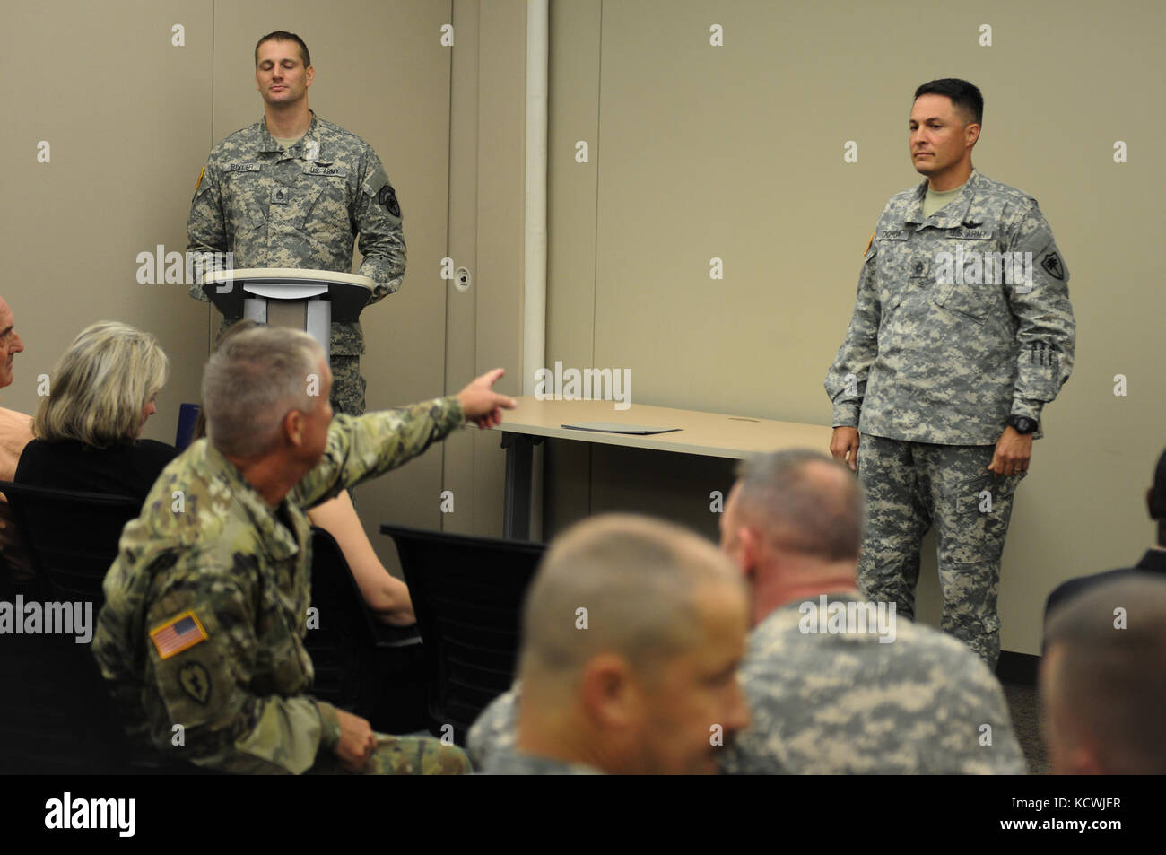 U.S. Army Master Sgt. Bernie H. Ochoa, Headquarters and Headquarters ...
