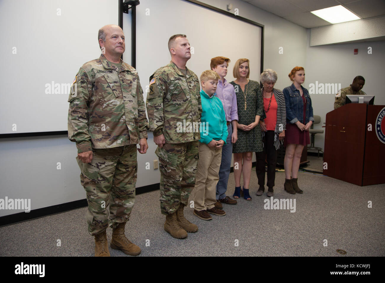 U.S. Army Lt. Col. David S. Gayle, South Carolina National Guard J3/Dir ...